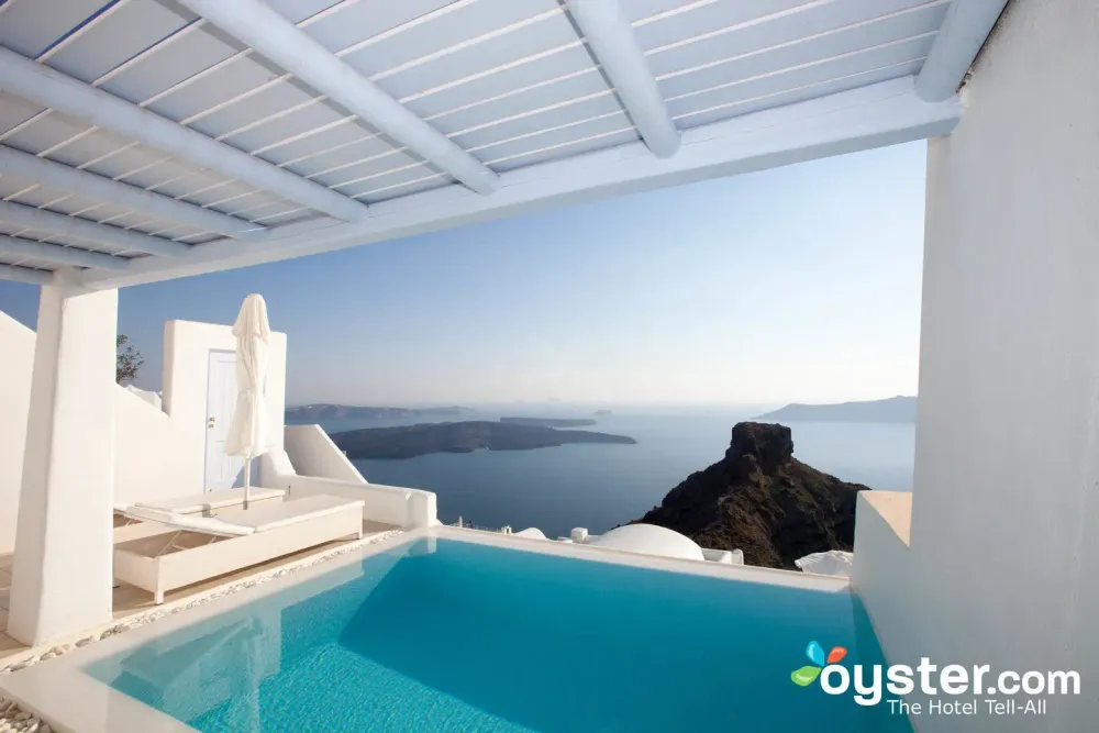 The 10 Most Romantic Hotels in Santorini, Greece | Oyster.com | Oyster.com